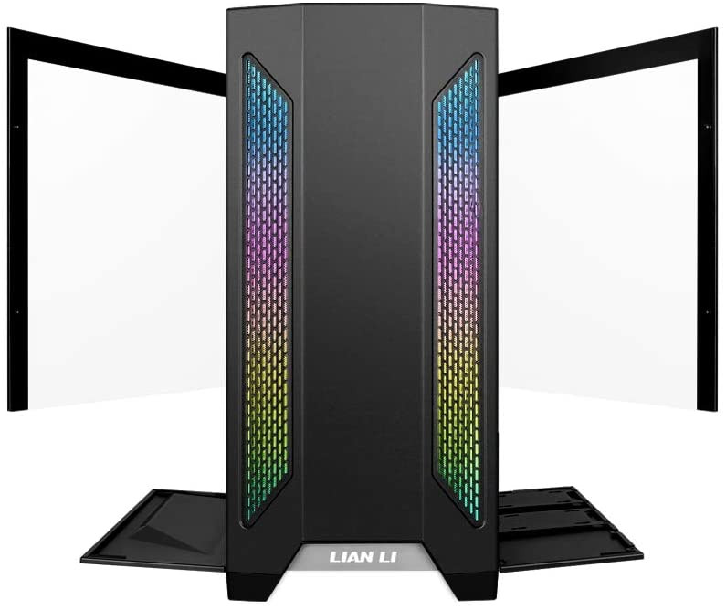 LIAN LI LANCOOL 2 Black Tempered Glass ATX Case -Black Color -LANCOOL ...