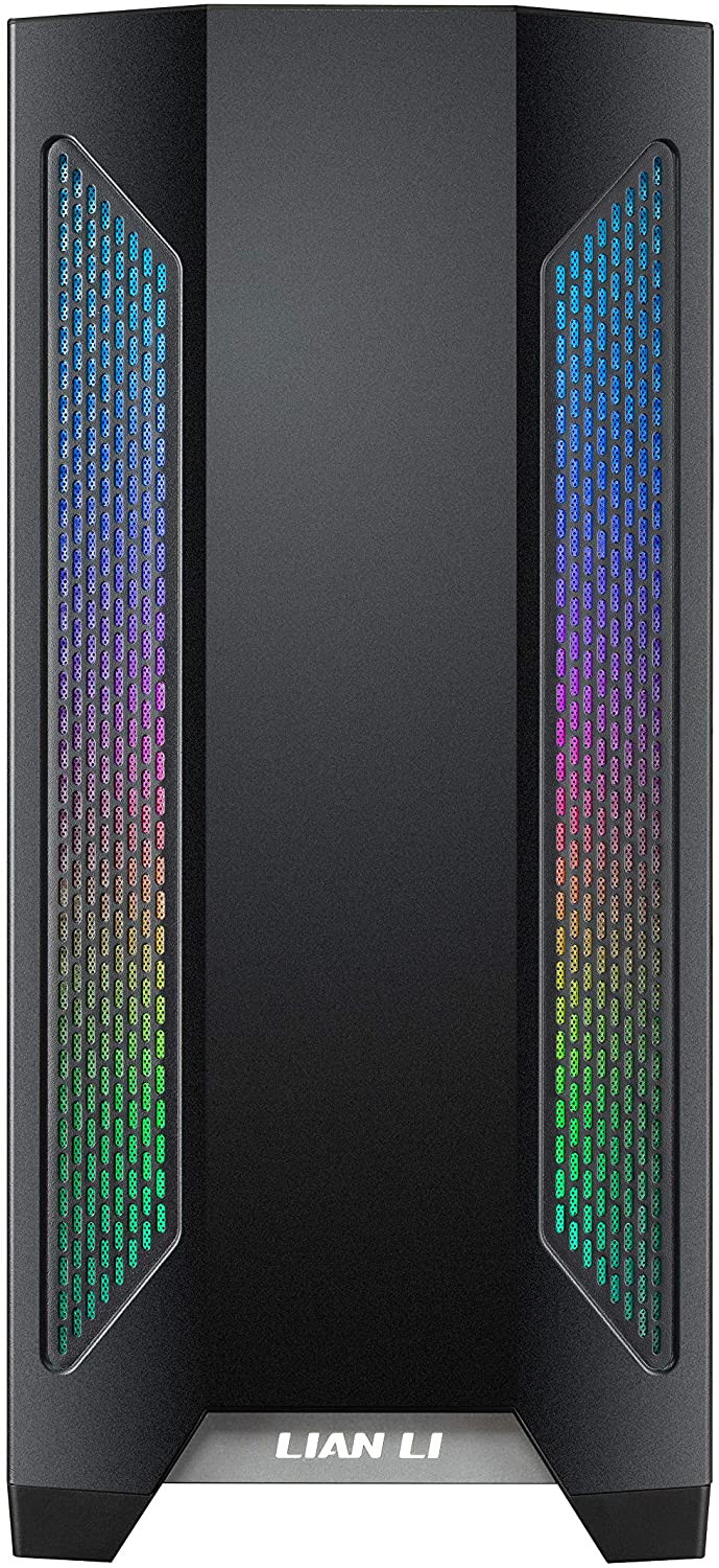 LIAN LI LANCOOL 2 Black Tempered Glass ATX Case -Black Color -LANCOOL ...